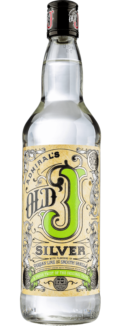 Admiral Vernons Old J Spiced Silver Rum Spirit 35% – Bodyfuel Off Licence